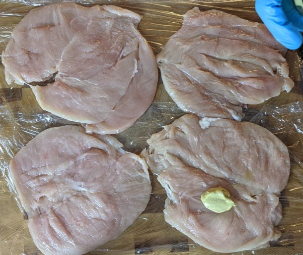How to make Chicken Cordon Bleu (Chicken Stuffed with Ham and Swiss)