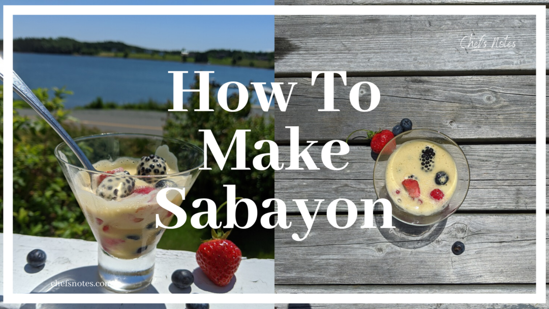 How To Make Sabayon - Another Simple Summer Dessert