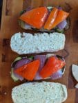 Homemade Roasted Vegetable Panini - Without A Panini Press