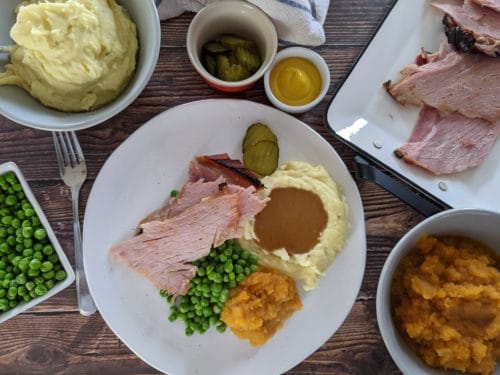 Making a Classic Ham Dinner with all the fixings