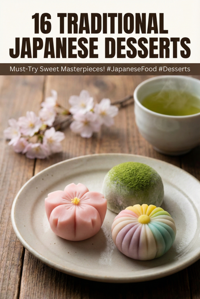 16 Traditional Japanese Desserts